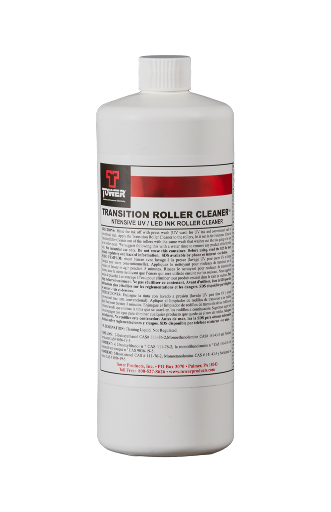 Printer Roller Cleaner & Blanket Cleaning Cloth | Tower Products